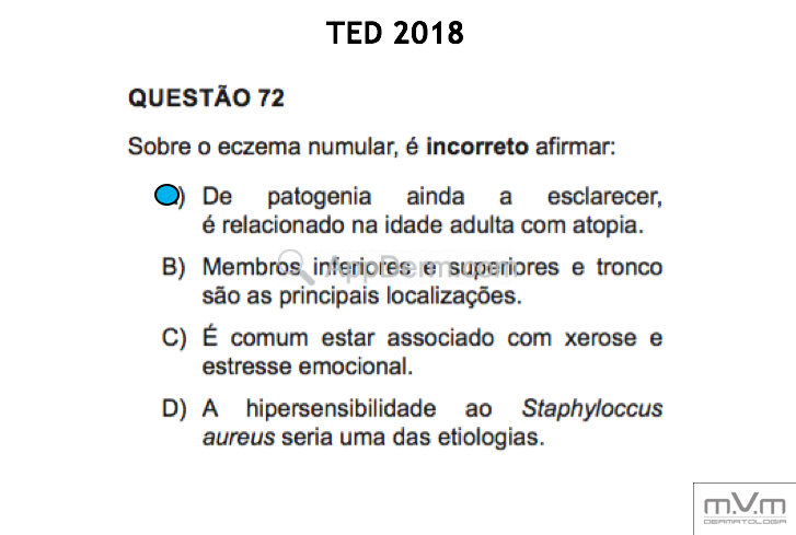 Eczema numular (dermatite numular) | Appderm