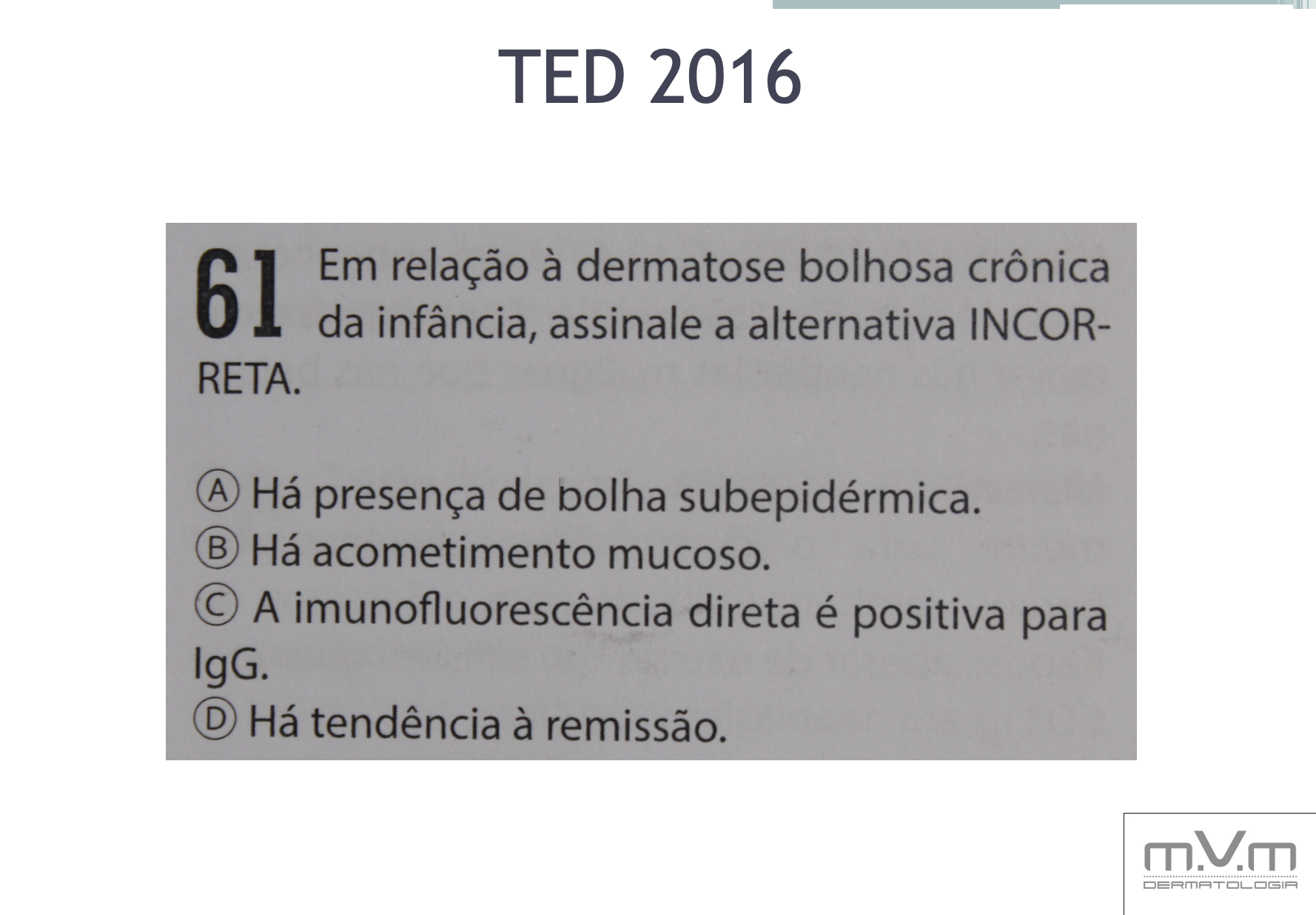 Dermatose bolhosa IgA linear | Appderm